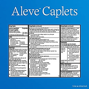 Aleve On The Go Pain Relief, Sachet Dispenser, 60 Individual Pouches