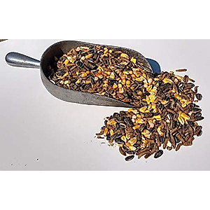 Chicken Feed Treat 10 lbs | USA Produced Grubs (Black Fly Larvae) & Organic Whole Grains