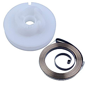 Recoil Rewind Starter Pulley Spring For Husqvarna 362 365 371 372 372 XP 385 390 Chainsaw Parts