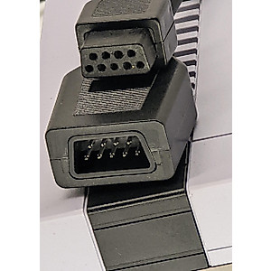 Old Arcade Retro Game Console Controller Extension Cable Compatible for Retro Game Systems, Sega Genesis, 6 Feet – 1.8m (Two Cables)