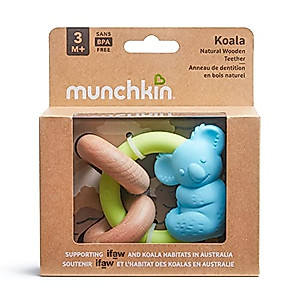 Munchkin® Wildlove Koala Natural Wooden Teether Toy