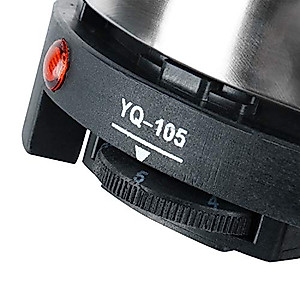 DasMarine 110V Small Electric Stove 500W Portable Countertop 5.5" Hot Plate Multifunctional Home Coffee Tea Water Heater