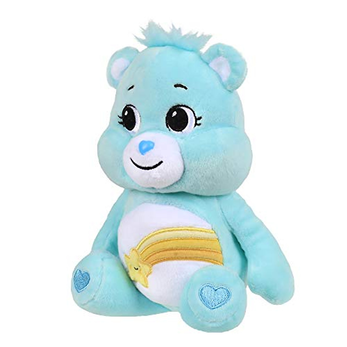 Care Bears - 9" Bean Plush - Wish Bear - Soft Huggable Material!