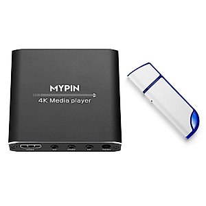 4K Media Player and 32GB USB Flash Drive
