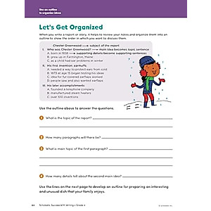 Scholastic Success with Writing Grade 4 Workbook