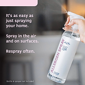 Allergy Asthma Clean - Allergen Spray Concentrate 2 Pack | Use Your Own Bottle | Over 64oz Total