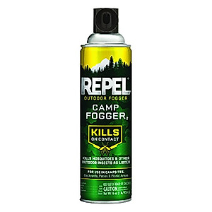 Repel 42501 Outdoor Fogger 16 Ounces, Kills Mosquitoes, for Camp, Brown/A