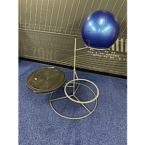 TKO Stability Ball Rack for Your Home and Commercial Gym | Stores 3 Fitness Balls | Exercise Ball Rack to Keep Your Gym Organized