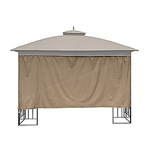 APEX GARDEN 10 ft Privacy Panel (Side Wall Panel Only) (Polyester, 122" (L) (2/3 Length))