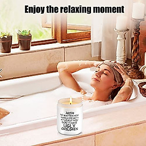 Christmas Gifts for Mom from Daughter Son - Funny Mom Gifts for Birthday Valentines Day Mothers Day - Stocking Stuffers for Mom - Scented Candles Soy Wax Lavender(7oz)