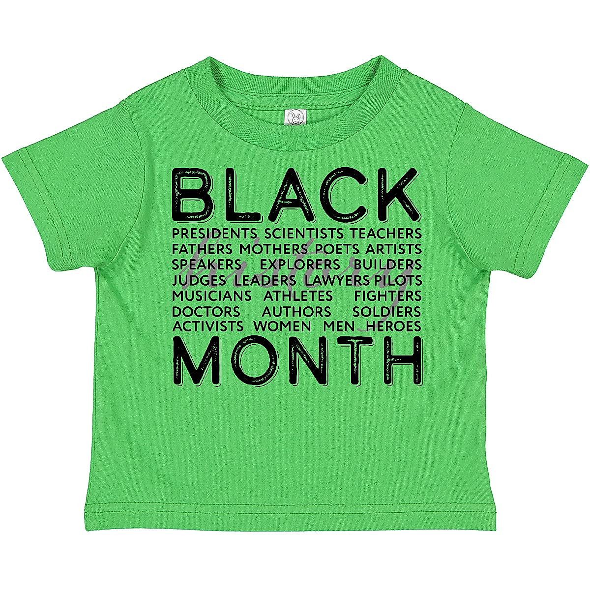inktastic Black History Month- Occupations and Identities Toddler T-Shirt 2T Apple Green 288fa