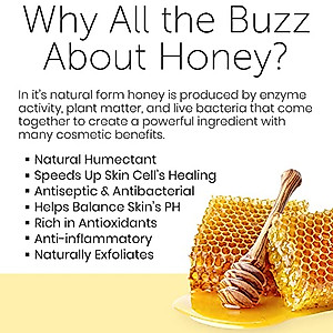 Perlier Sweet Honey Miel Shower & Bath Cream - Nourishing & Soothing Luxury Bath Cream Made With 100% Organic Italian Honey For Deep Moisturization And Hydration (16.9 Fluid Oz.)