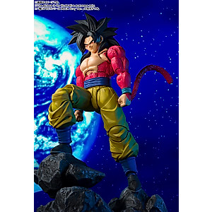 TAMASHII NATIONS - Dragon Ball GT - Super Saiyan 4 Son Goku, Bandai Spirits S.H.Figuarts Action Figure
