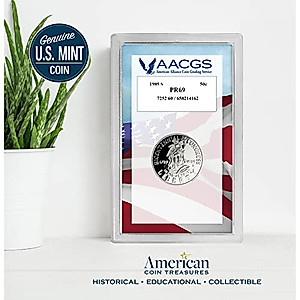 1989 S Commemorative Congress Bicentennial Half Dollar AACGS Proof