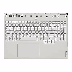 New Genuine Replacement Palmrest Touchpad Keyboard for Gaming Notebook Lenovo Legion 5 Pro-16ACH6 Series 82JQ00QYUS 16 5CB1C93564
