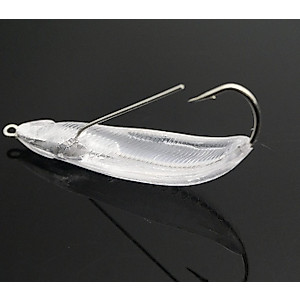 10pcs Unpainted Simulation Fishing Lure Blank topwater Freshwater VIB Bait Trout Salmon 68mm 7.2G Lure Body with Hook Free Eye 8281