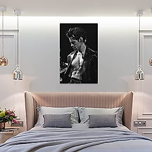 Harry music House Styles in Concert 2021Black And White Photo Poster Canvas Wall Art Prints for Wall Decor Room Decor Bedroom Decor Gifts 08x12inch(20x30cm) Unframe-style