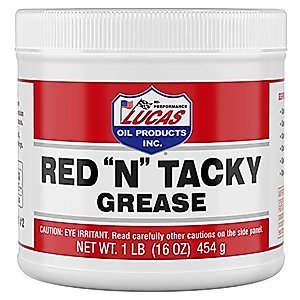 Lucas Oil 10574 Red "N" Tacky Grease - 1 Pound