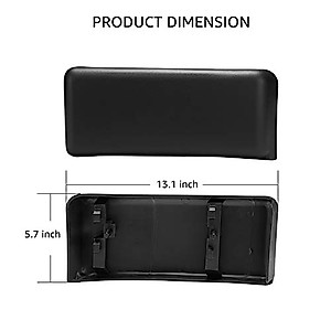 A & UTV PRO Front Bumper Guards Pads, Bumper Cover Caps Compatible with Ford F-150 2009-2014 Left & Right F150 Accessories, Black 2pcs