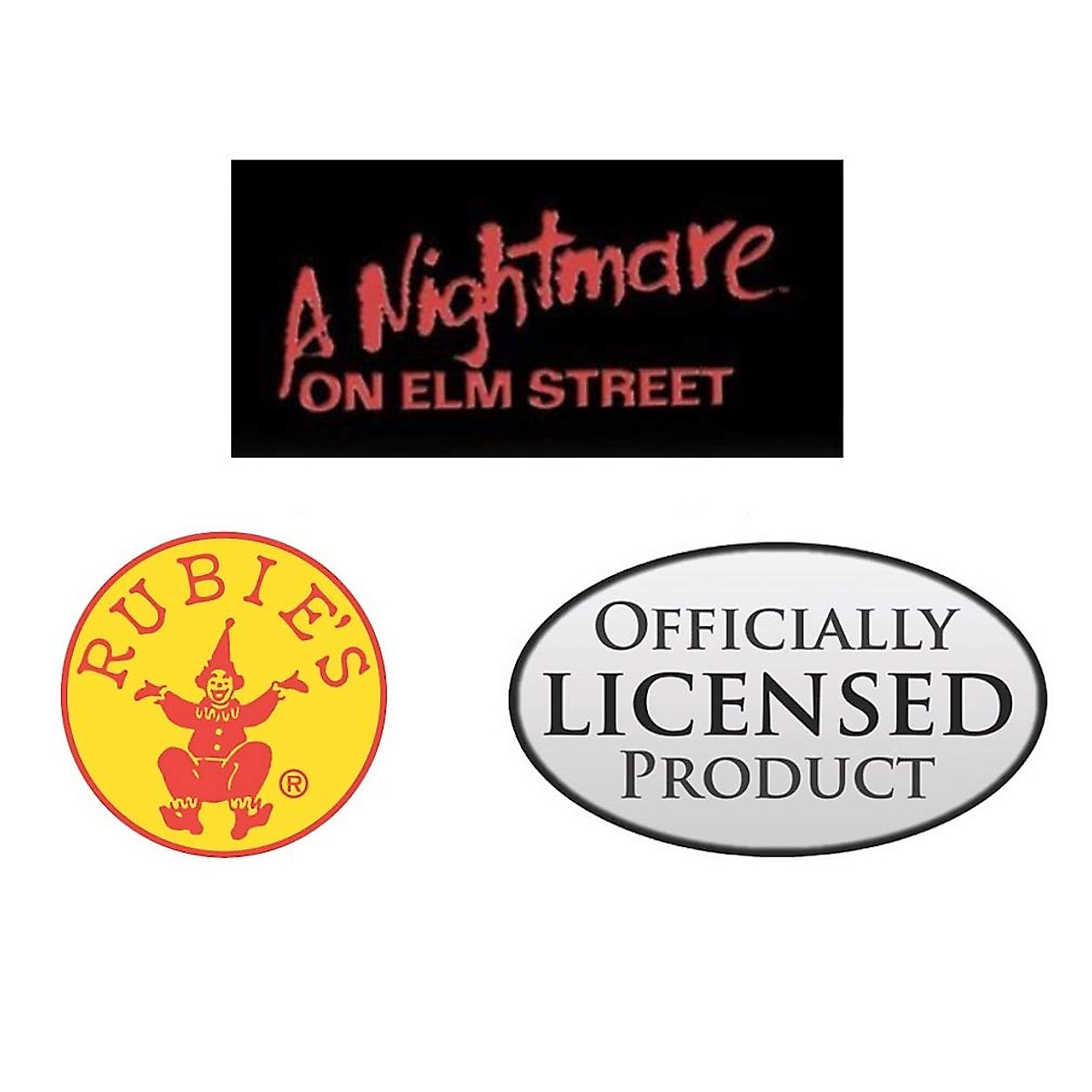 Rubie's mens Nightmare on Elm Street Freddy Krueger Gloves Adult Costume Accessory, Multicolor, One Size US