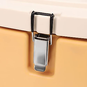 Gdrasuya10 Commercial Insulated Soup Container, 2.5 Gallon Food Warmer Box for Catering, 304 Stainless Steel Liner Portable Food Warmer for Hot or Cold Food, Yellow