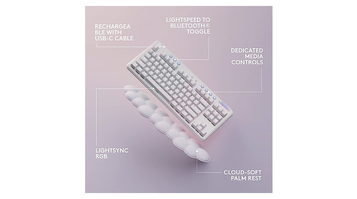 Logitech G715 Wireless Gaming Keyboard - Tactile & RGB