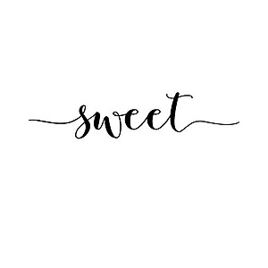 Sweet Dreams Art Print - Wall Decor Pictures Above Bed, Great Bedroom and Nursery Decor, Minimalist Wall Art Gift, Set of 2 11x14 Unframed Typography Art Print Poster