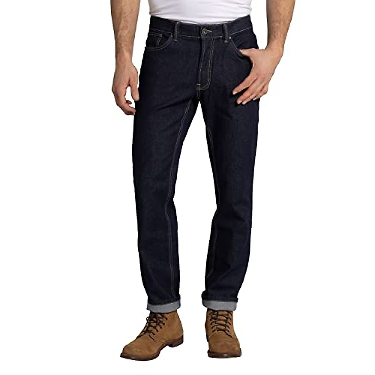 JP 1880 Menswear Big & Tall Plus Size L-8XL Comfort Fit Stretch Jeans Dark Blue 31 708068 93