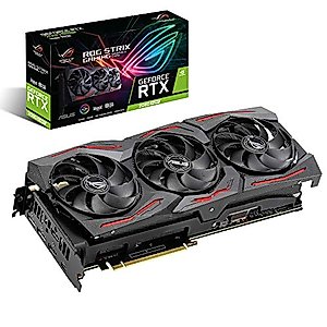 ASUS ROG Strix GeForce RTX 2080 Super Advanced Overclocked 8G GDDR6 HDMI DP 1.4 USB Type-C Gaming Graphics Card (ROG-STRIX-RTX-2080S-A8G)