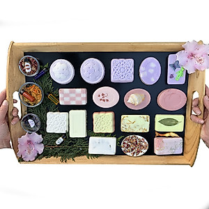 DIY Cocoa Butter Soap Making Kit - Learn How to Craft Custom Scented and Dyed Soap Bars