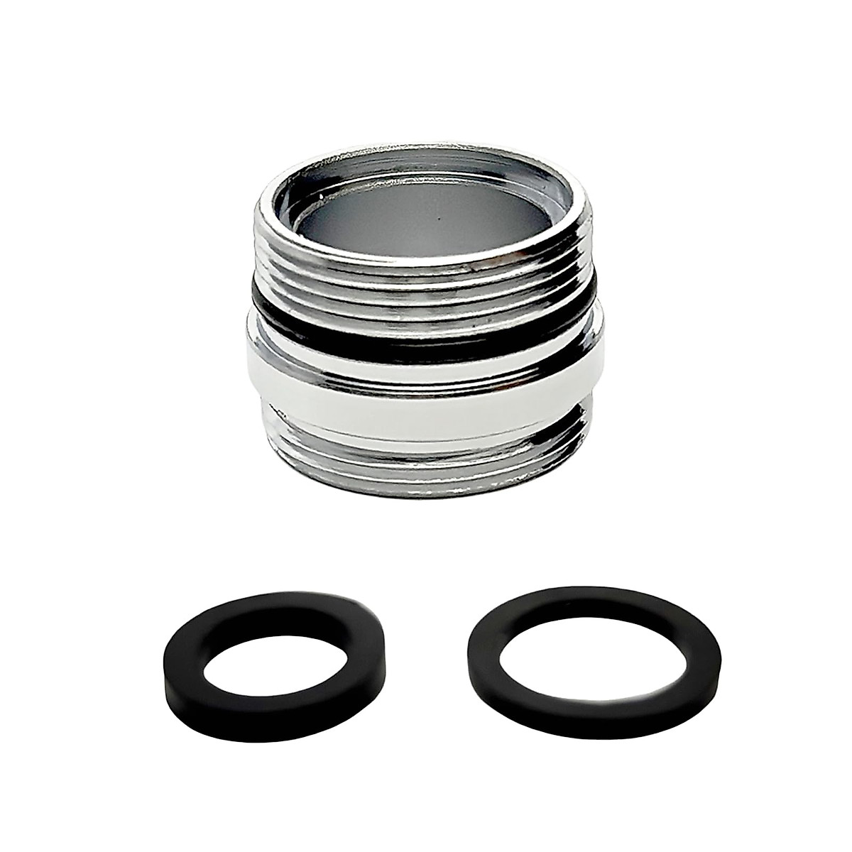 XNTONG Faucet Aerator Adapter - Male Thread M21.5 to Male Thread M22, Suitable for Kitchen Faucet Adapter Kit Connection, (M21.5-M22)