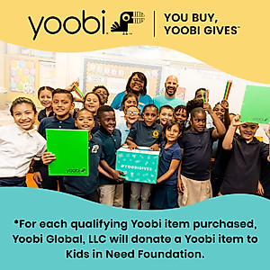 Yoobi 2 Inch Binder Set – 3-Ring Binders with 2 Pockets – Perfect for School or Office – Holds up to 500 Sheets – 4 Pack – Solid Multicolor Variety