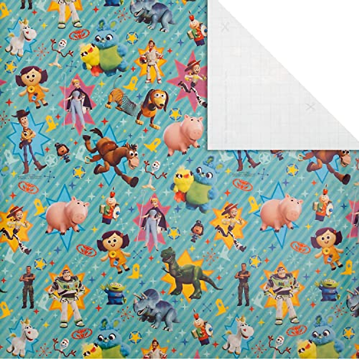 Hallmark Disney Wrapping Paper Bundle - 6 Rolls in 3 Fantastic Designs