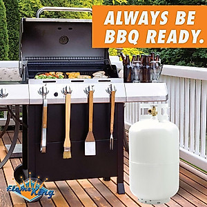 Flame King YSN Imports LP Cylinder,#30DOT OPD