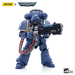JoyToy Warhammer 40k: Ultramarines Hellblasters Sergeant Ulaxes 1:18 Scale Figure
