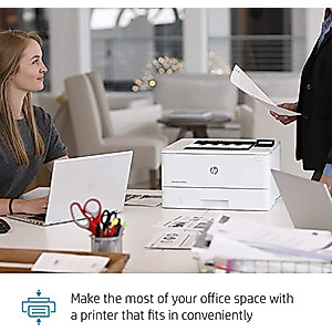 HP Laserjet Pro M404n Printer, White (Renewed)