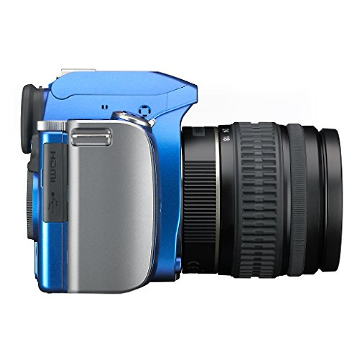 Pentax K-S1 SLR Lens Kit with DA L 18-55 mm and DA L 50-200 mm (Blue)