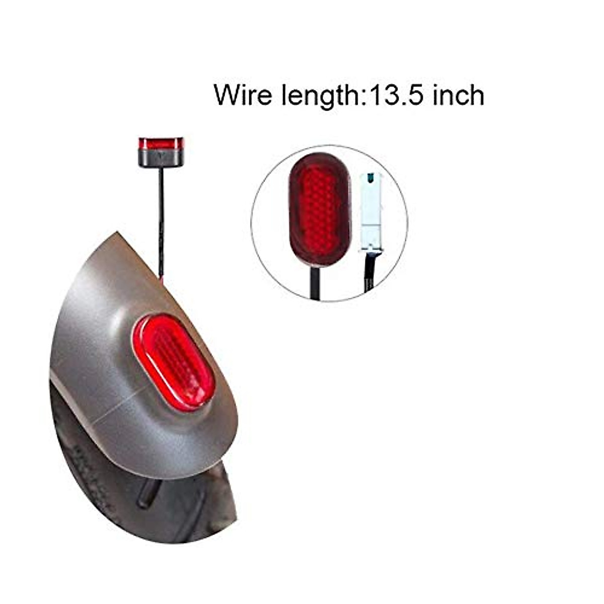 SPEDWHEL Rear Light Taillight Brake Lamp for Xiaomi M365 Electric Scooter Skateboard