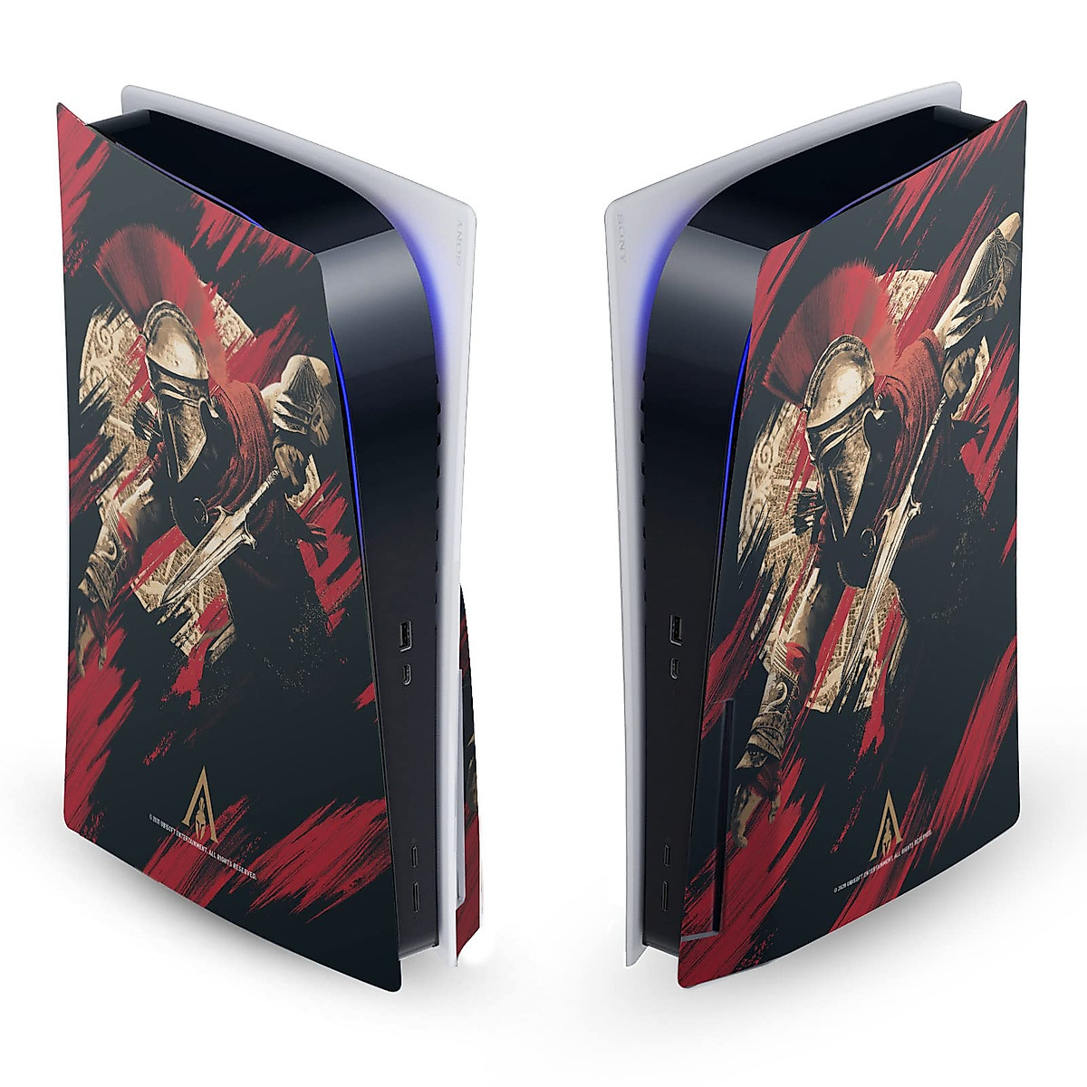 Head Case Designs Officially Licensed Assassin's Creed Alexios Odyssey Artwork Vinyl Faceplate Sticker Gaming Skin Case Cover Compatible with Sony Playstation 5 PS5 Disc Edition Console