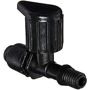 Orbit 67115 1/4" Barb Drip Irrigation Drip Micro-Sprinkler Center Strip Pattern. 5 Pack Blacks