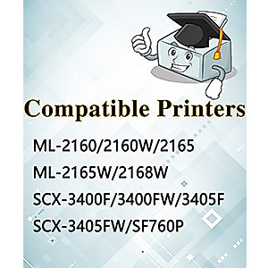 MM MUCH & MORE Compatible Toner Cartridge Replacement for Samsung 101S D101S MLT-D101S Used with SF-760P ML-2160 ML-2165 ML-2165W SCX-3400 SCX-3400F SCX-3400FW SCX-3405 SCX-3405FW Printer (1-Pack)