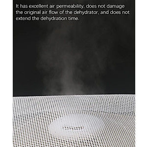 Silicone Mesh Dehydrator Sheets for COSORI Food Dehydrator CFD-P501-SUS. 9 * 10 inch 5pcs/sets Compatible 5 Stainless Steel Trays Dryer Machine.