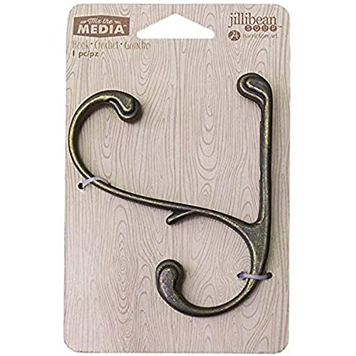 Jillibean-soup Hampton Art Mix The Media Metal S Hook, Set of 3