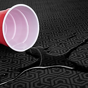 Roll-Play Board Game Mat 3' x 4' | Neoprene Tabletop Accessory | Level-up Classic Card Games, Dice Games, Tabletop & RPG Gaming | Double-Sided, Reversible, Portable | Rubber and Pattern Sides