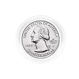 2020 P, D, S American Samoa National Park Quarter Singles Bat Coin in Air Tite Holders - 3 Coin Set Uncirculated