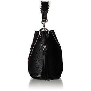 Steve Madden Women's Bsammy shoulder handbags, Black, One Size US