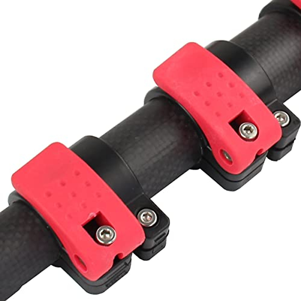 Glass Cleaning Brush, Home Water Fed Telescopic Pole Kit Solar Panel Brush Rotating for Solar Photovoltaic Panel, Car Trucks Windows Washing, 2 Water Pores,10.8m/36ft