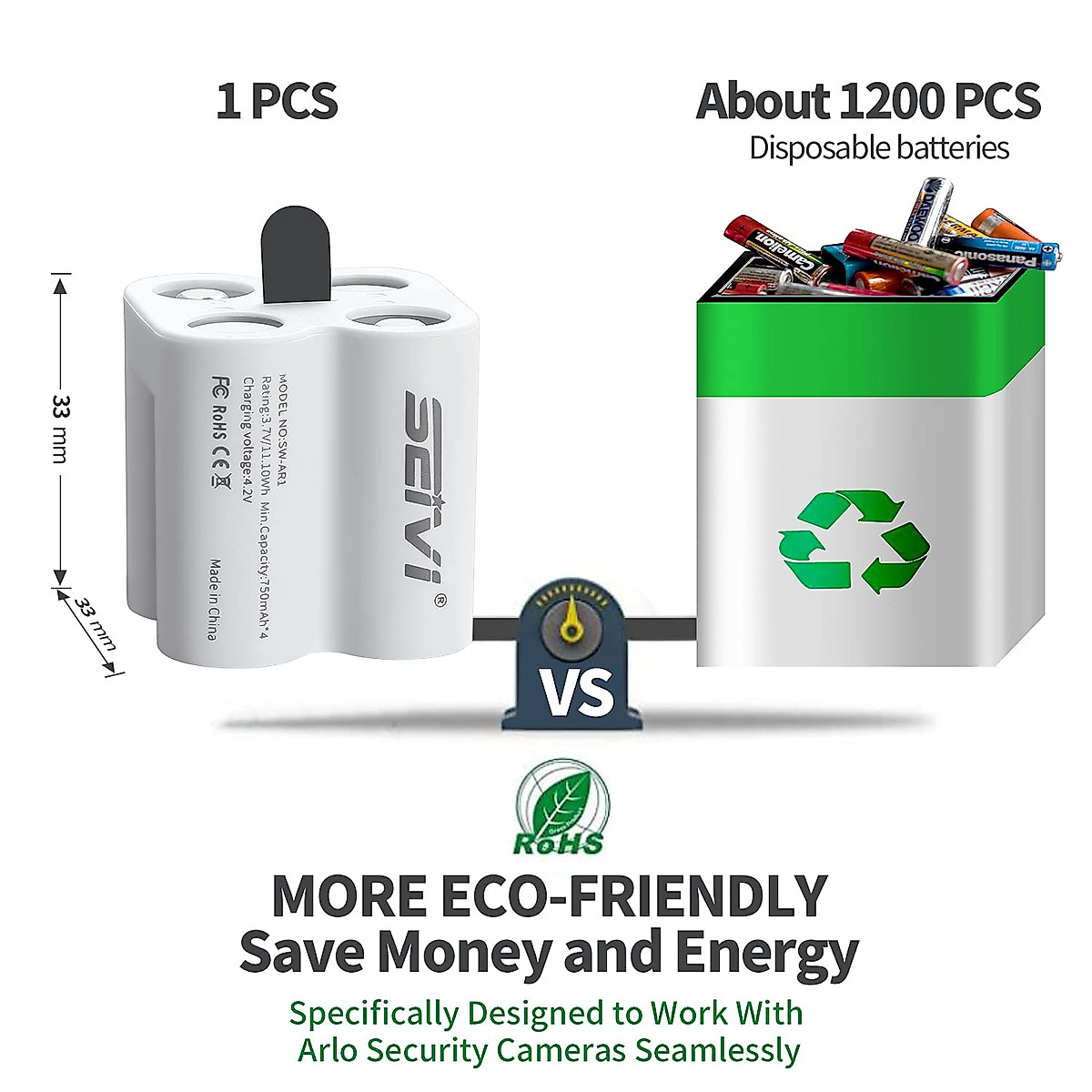 for Arlo Security Device Chargers