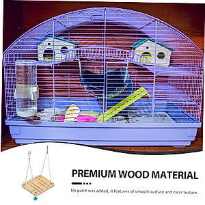 POPETPOP 2pcs Hamster Toy Accessories Cattery Toy Chinchilla Knickknack for Fun Squirrel Cage Gadget Hamster Playground Toy for Hamster Tiny Mouse Cage Trinket Gerbil Home Bauble