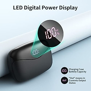 PSIER Bluetooth Earbuds Wireless Headphone